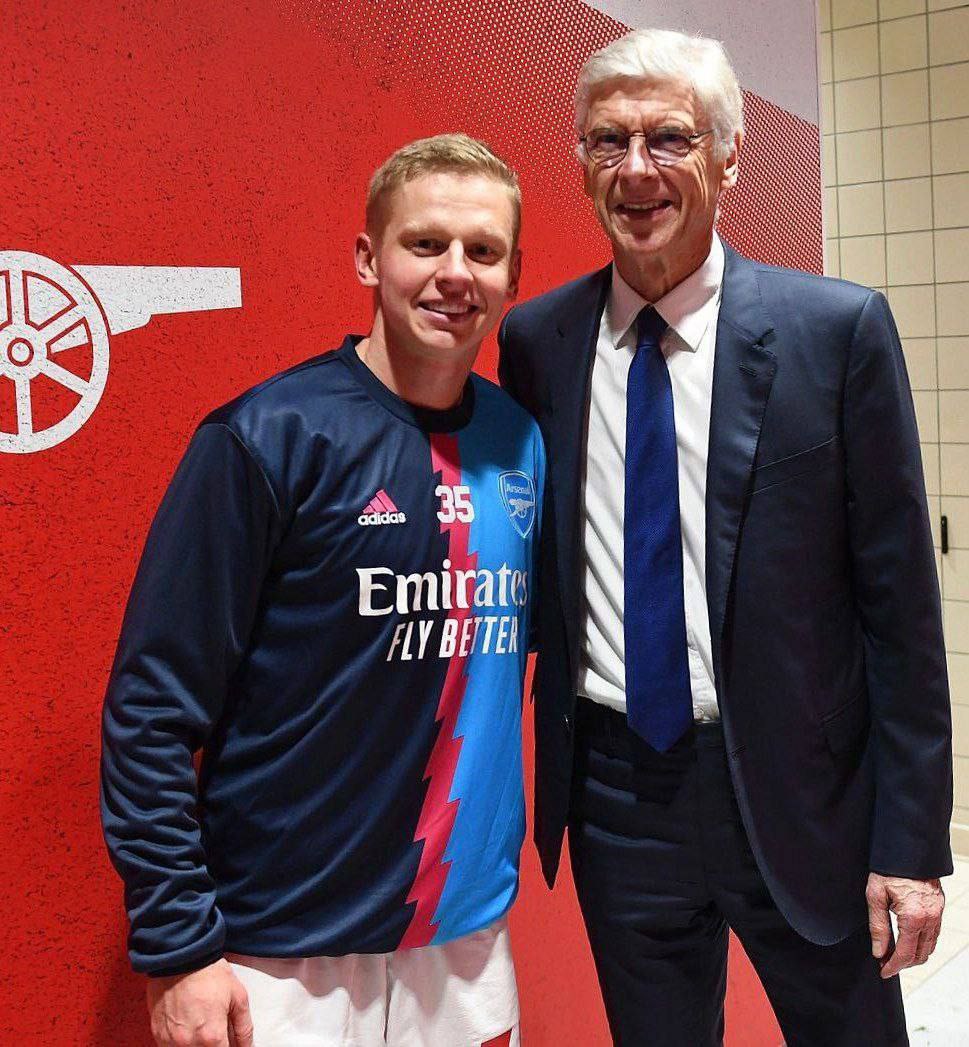 "Living legend": Alexander Zinchenko met with Arsene Wenger (PHOTO) (Dec. 27, 2022) — dynamo.kiev.ua