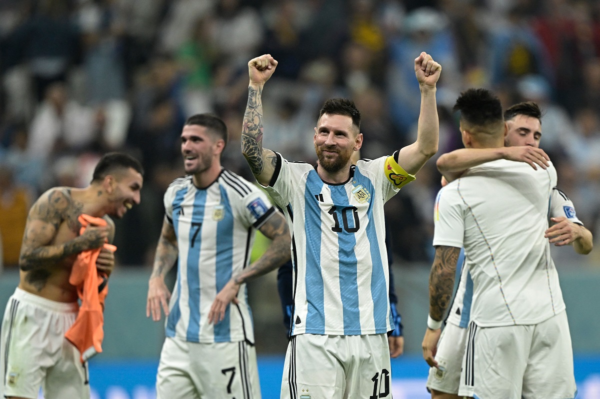 Lionel Messi on Argentina reaching the 2022 World Cup final (Dec. 14 ...
