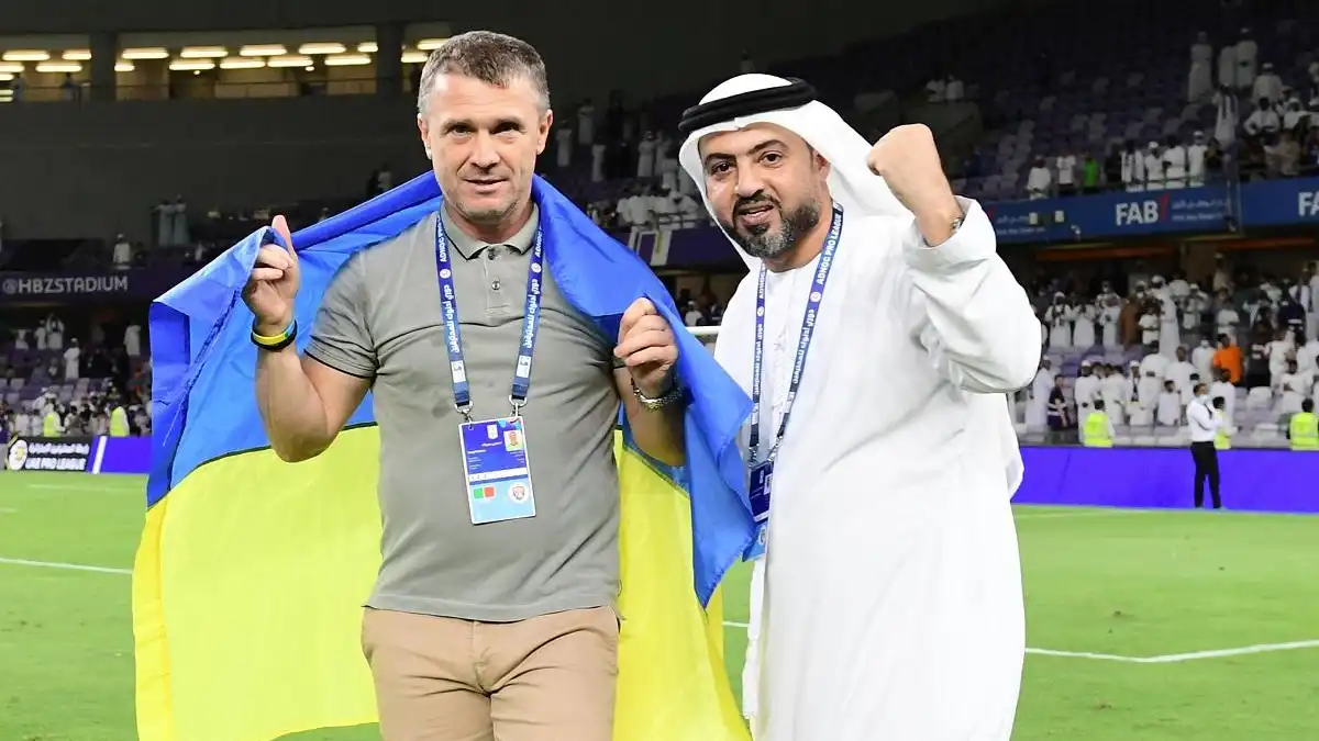 Sergei Rebrov says goodbye to Al Ain (May 28, 2023) — dynamo.kiev.ua