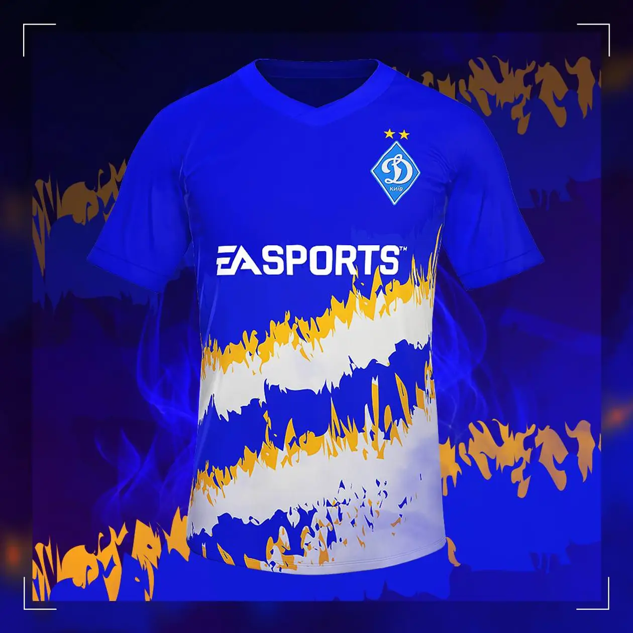 "Dynamo has developed a special uniform for EA Sports to draw ...