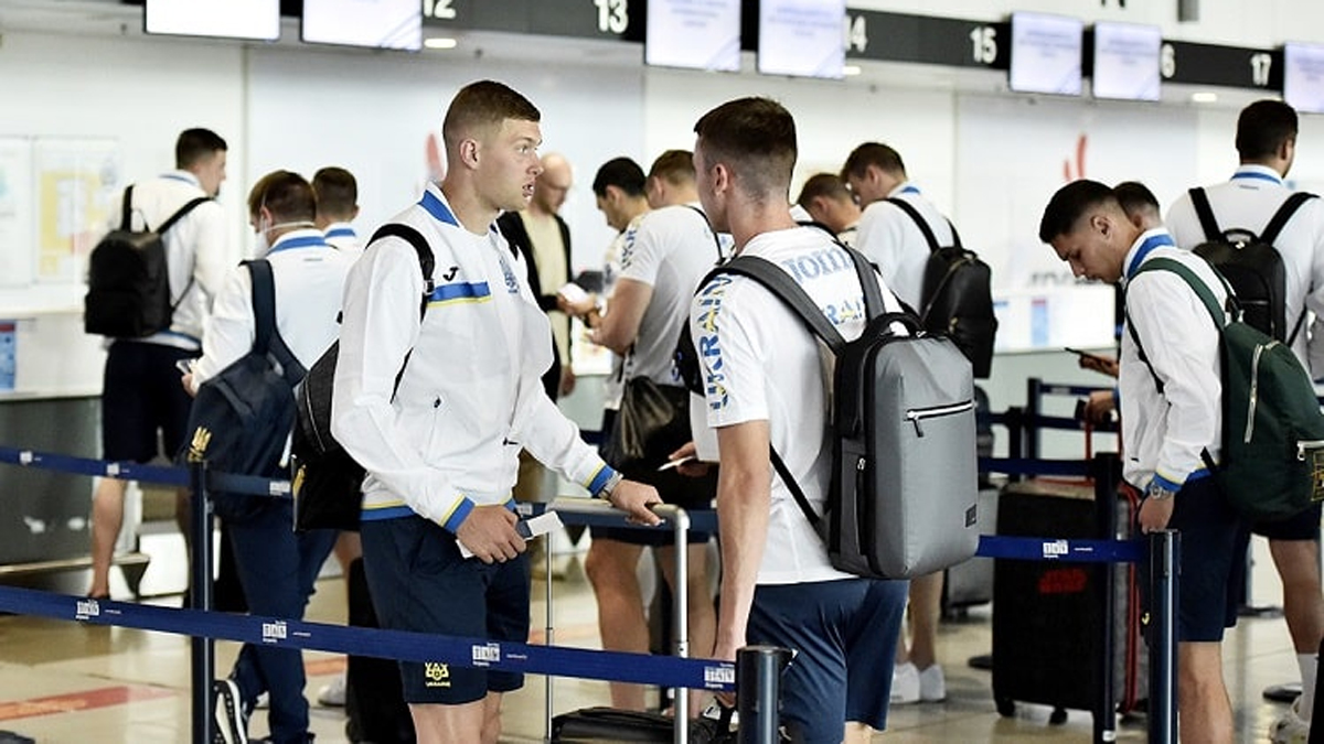 Ukraine's national team leaves for Trnava (June 17, 2023) — dynamo.kiev.ua