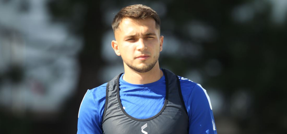 Dynamo-Spieler sind am Standort der ukrainischen Nationalmannschaft ...