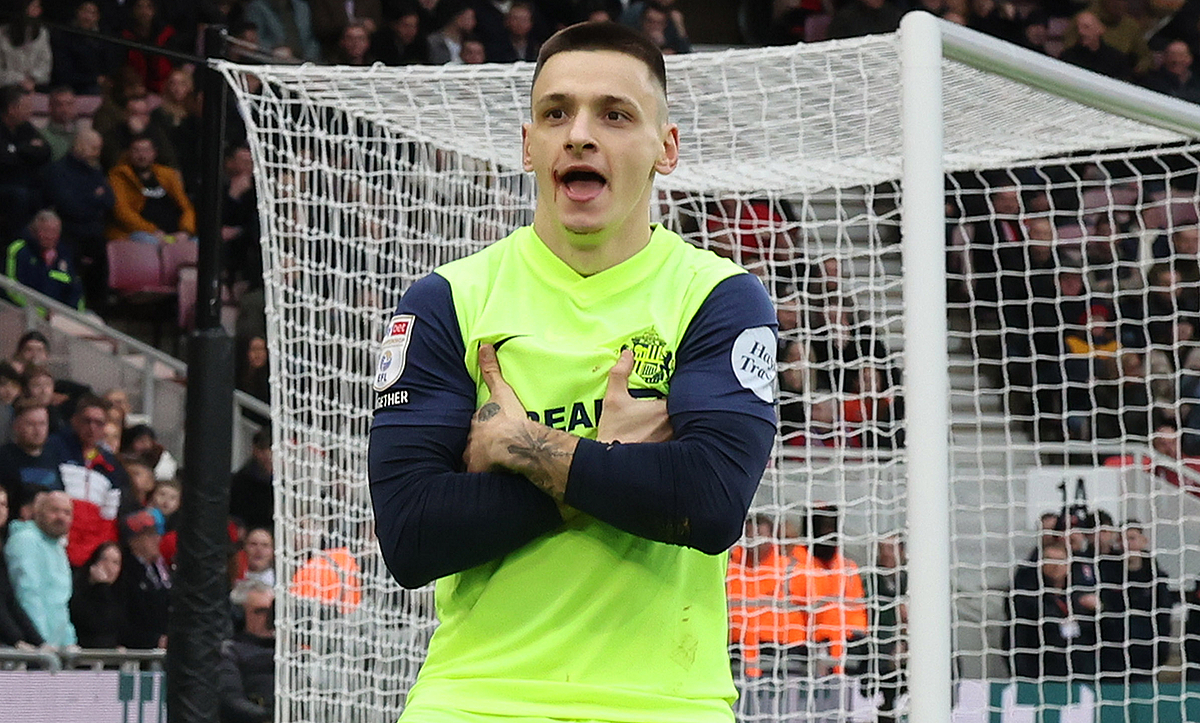 Nazariy Rusyn's goal brings Sunderland a draw in the Premier League ...