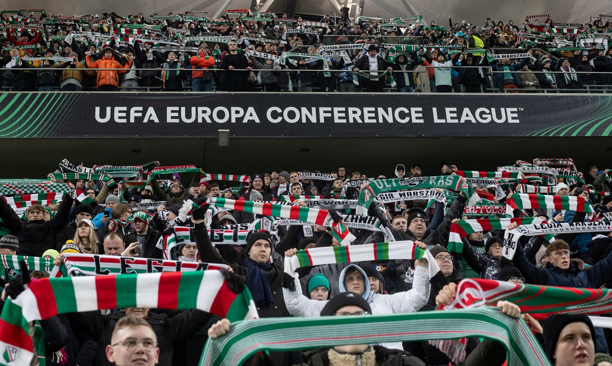 Legia fans to UEFA: 'Surprise, you bastards' (PHOTO) (Feb. 23, 2024 ...