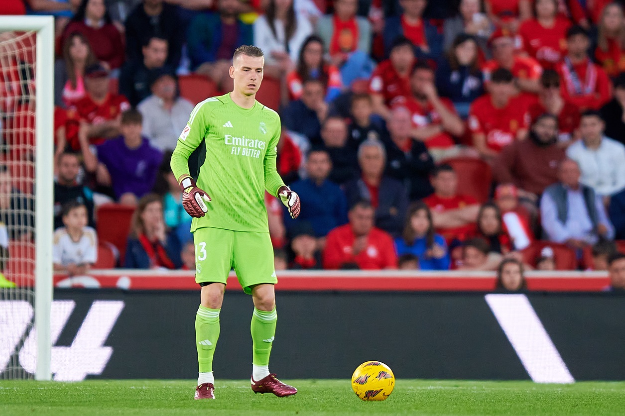 Andrey Lunin commented on Real Madrid's victory over Mallorca (April 14 ...