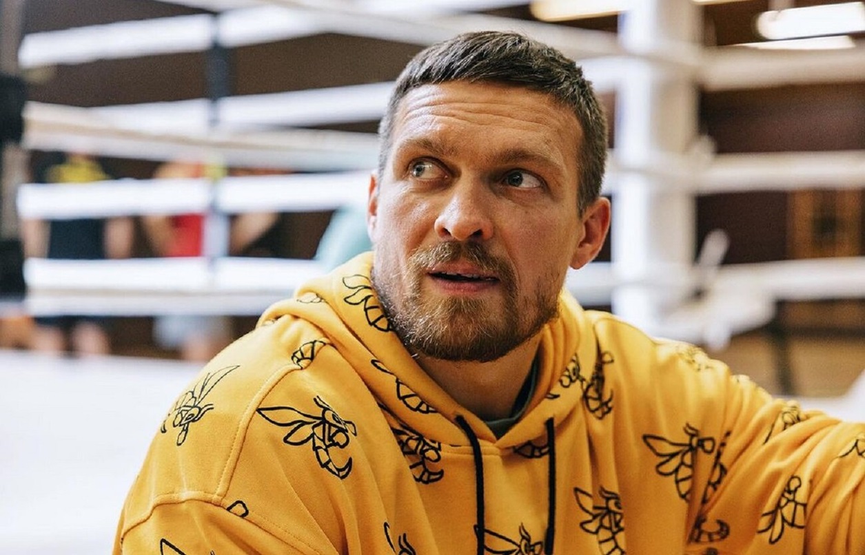 “I wish you to fight until the end,” — Oleksandr Usyk addressed the ...