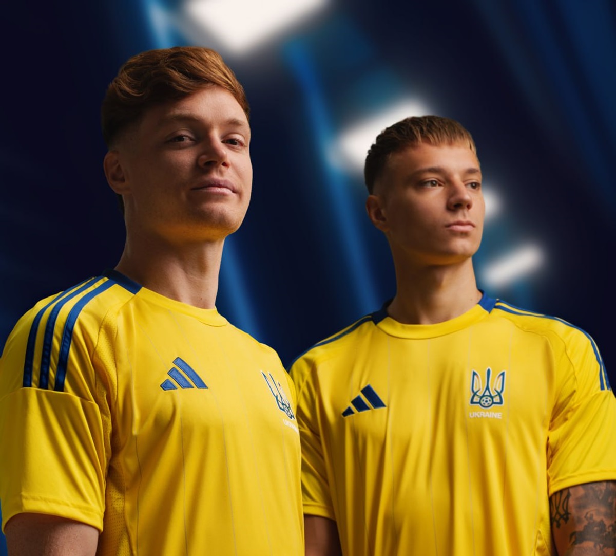 Adidas and UAF present new home and away kits of Ukrainian national ...