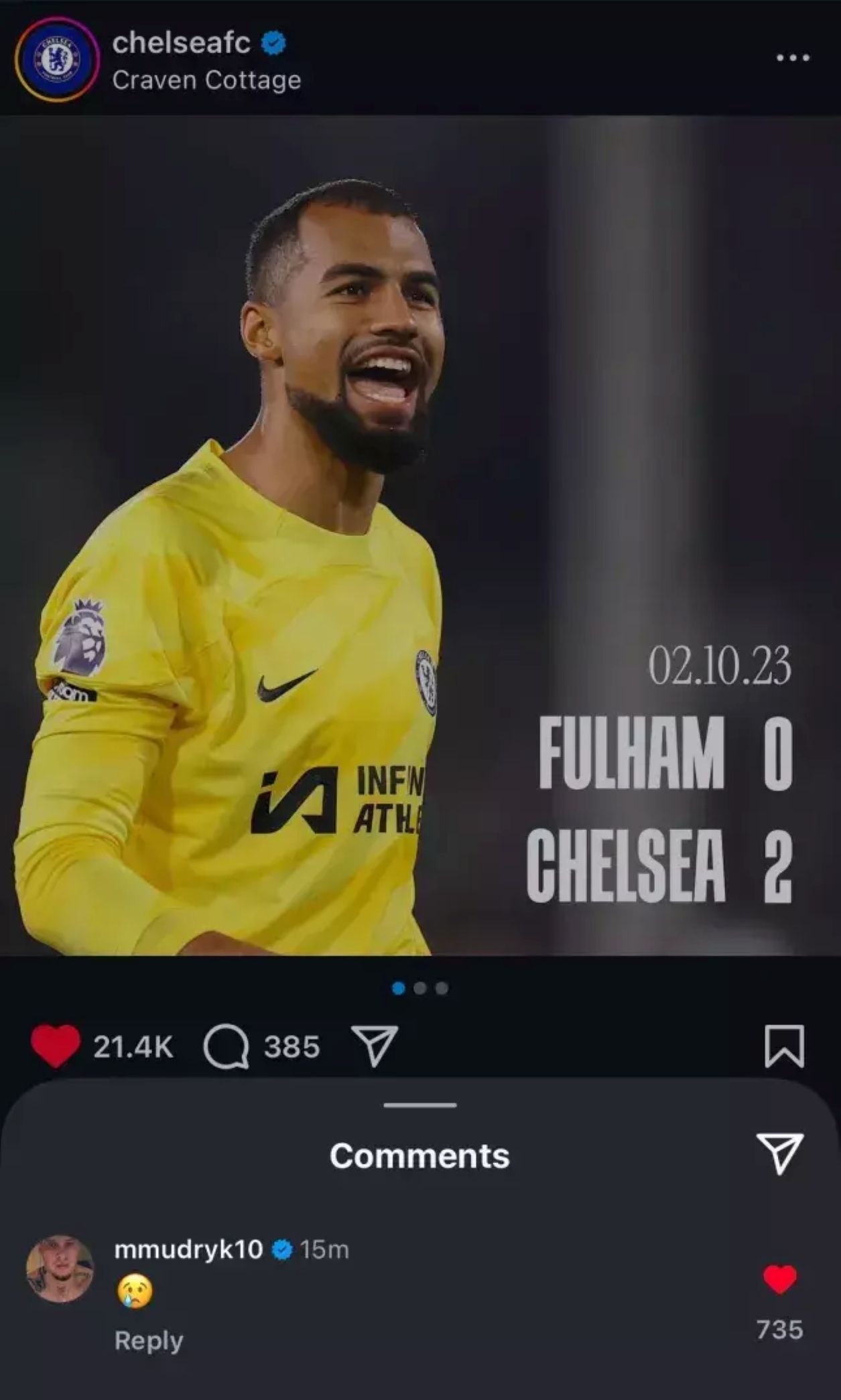 Mudryk breaks silence for the first time in a long while and surfaced on social media (PHOTO ...