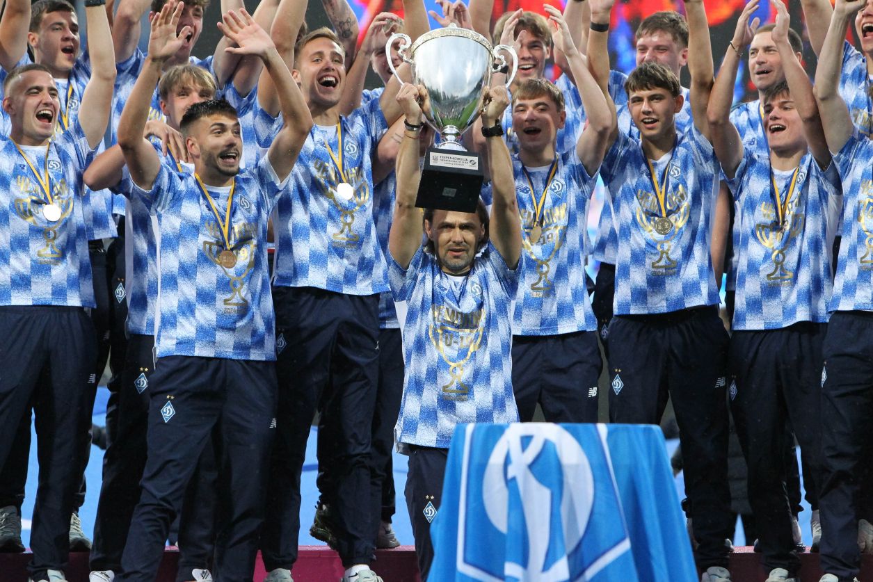 Statistical results of Dynamo U-19 players in the Youth Championship of ...