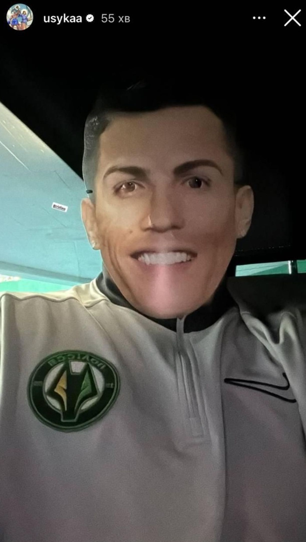 Oleksandr Usyk Wore a Mask of Cristiano Ronaldo’s Face (PHOTO) (Sept ...
