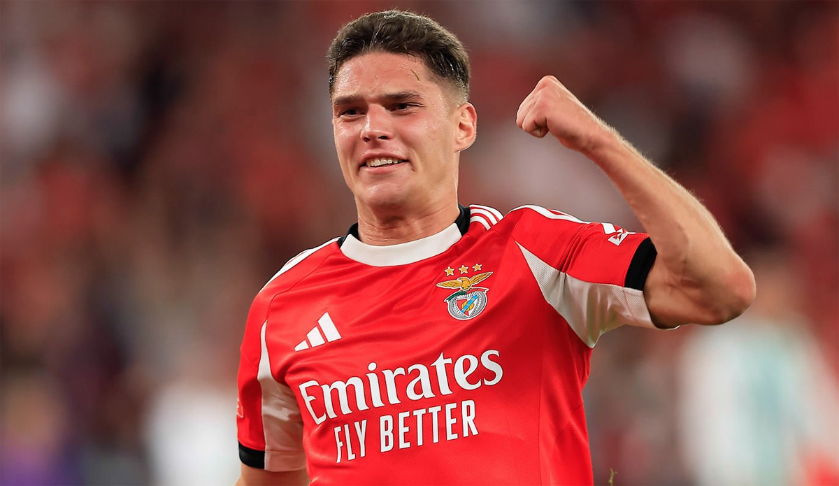 Sudakov scores for Benfica in second consecutive match (VIDEO) (Sept ...