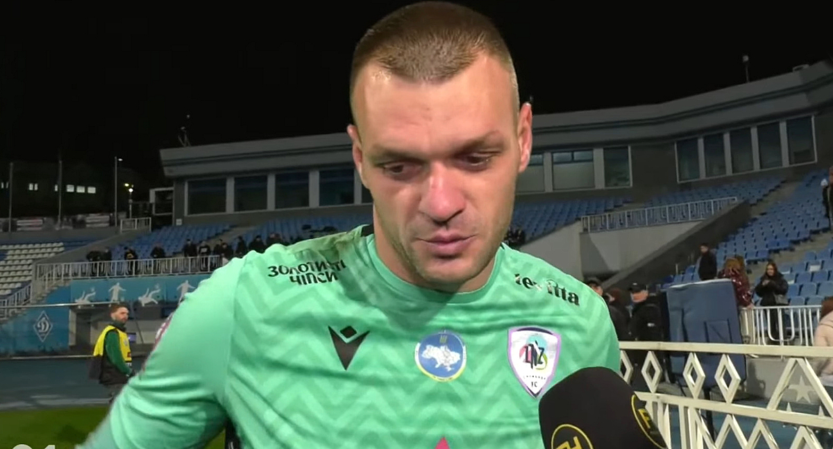 Oleksii Palamarchuk: 'I saw there was no penalty, so I wasn’t too ...