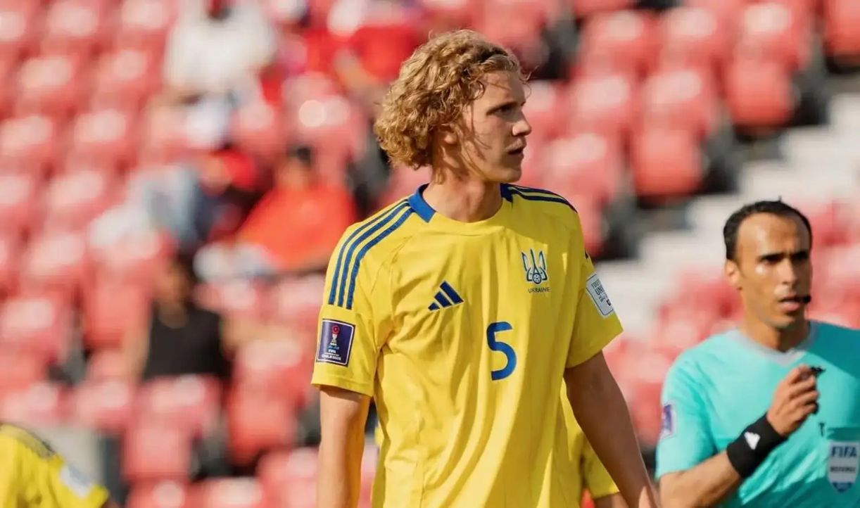 The Ukrainian youth team found a replacement for Mykhavko, who was ...