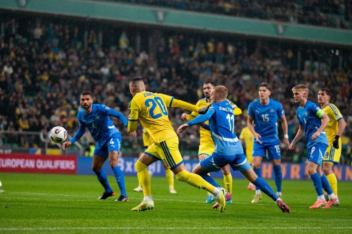 The Ukrainian national team achieved its 80th victory on home soil (Nov ...