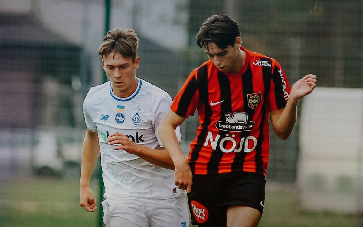 UEFA Youth League, Round 2. «Dynamo U-19» defeated «Brommapojkarna U-19 ...