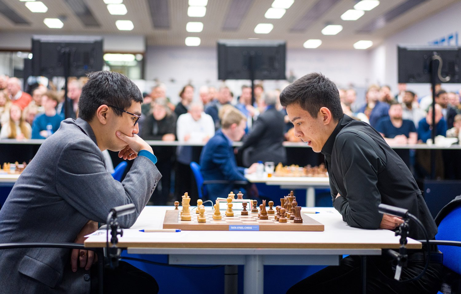 Tata Steel Chess. Round 12., Leonid Fleischman, 28 января 2023 г ...